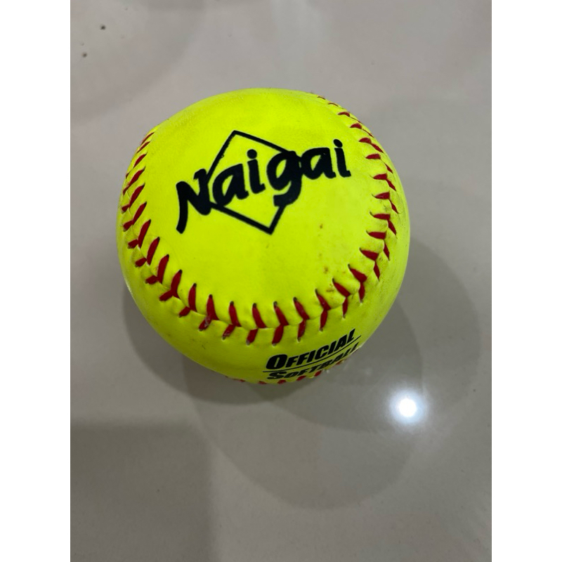 NAIGAL softball dimple | Bola softball 12’ inch original | Shopee Malaysia
