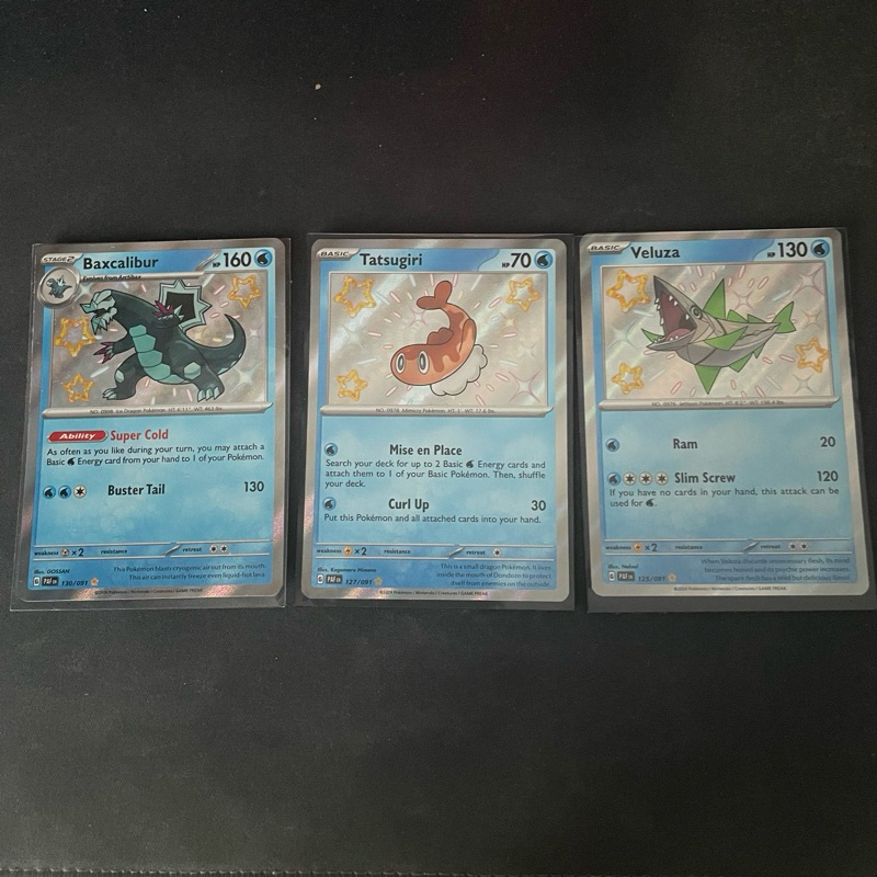 Pokemon Trading Card Game TCG: Veluza 125/091, Baxcalibur 130/091 ...