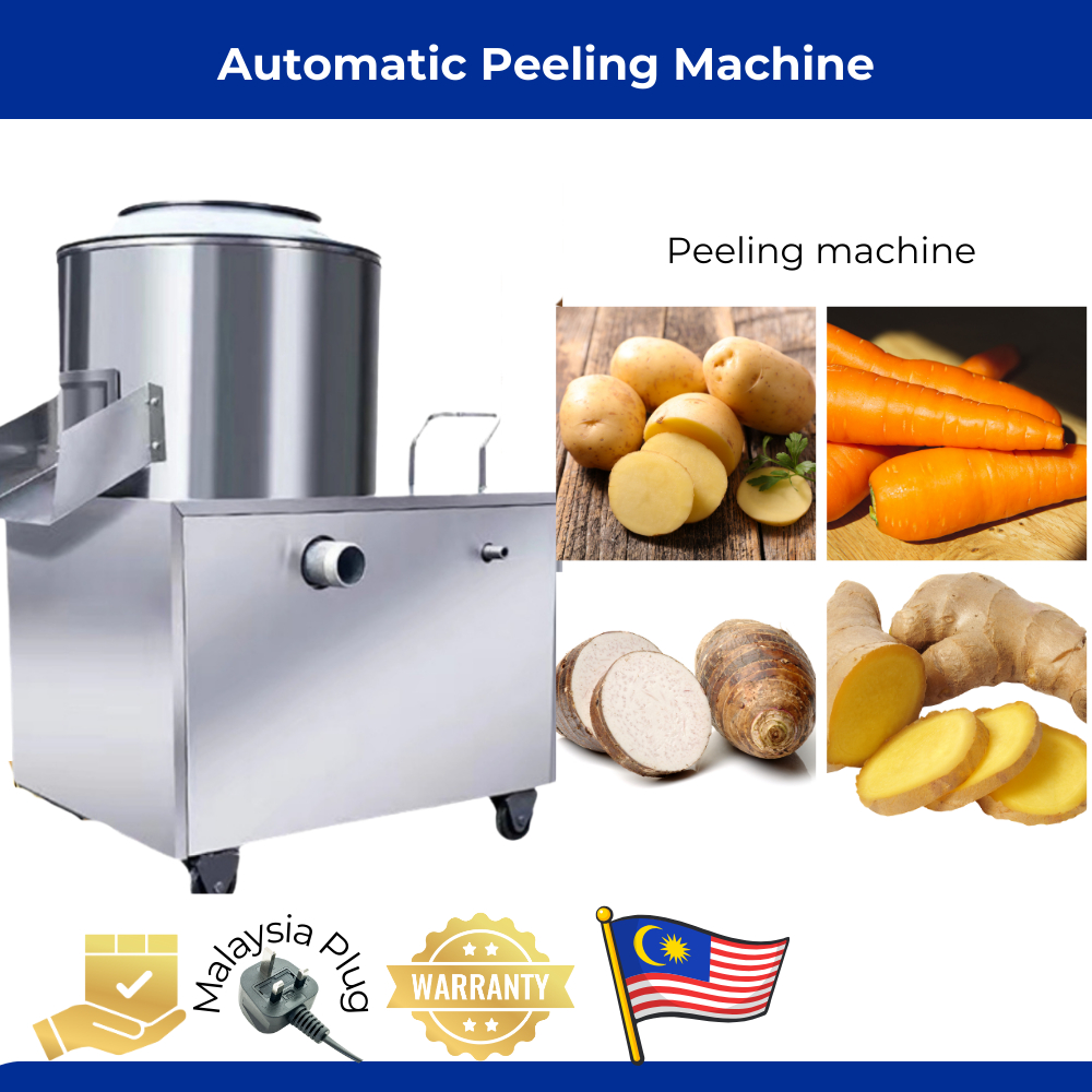 Commercial Automatic Peeler Peeling machine - Effortless Onion, Potato ...