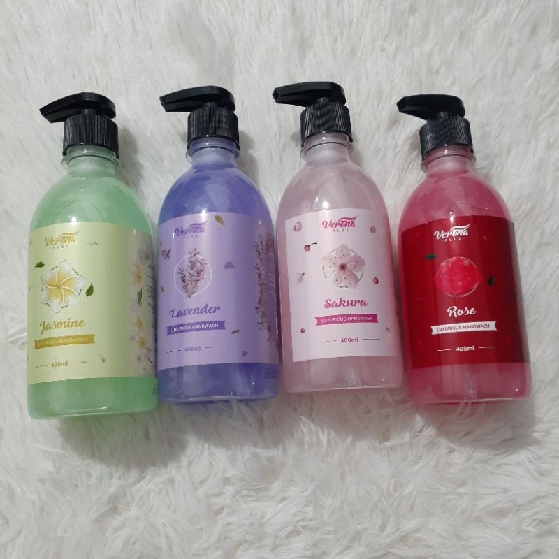 Verona Plus Hand Wash Luxurious Handwash 400ml | Shopee Malaysia
