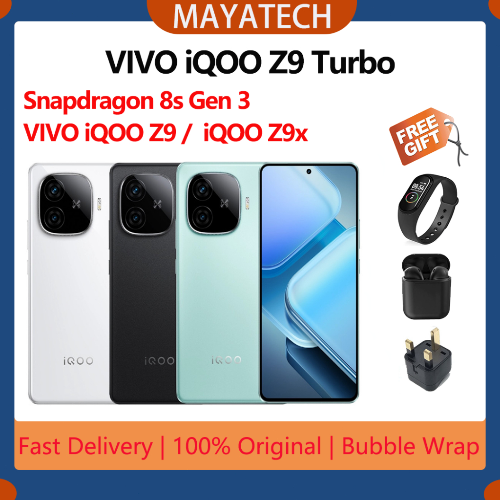 Brand New VIVO iQOO Z9 Mediatek Dimensity 7200/VIVO iQOO Z9x/VIVO iQOO Z9 Turbo Snapdragon 8s ...