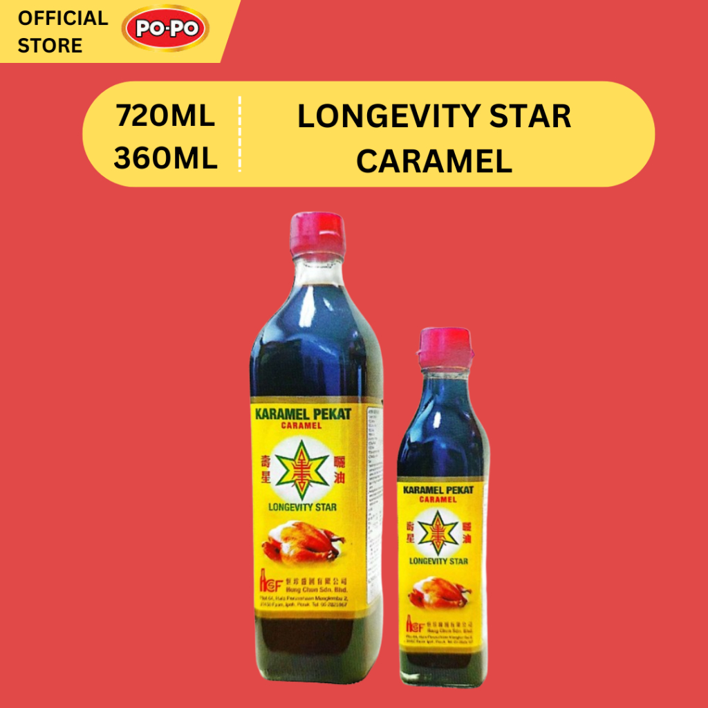 LONGEVITY STAR CARAMEL720ML/360ML EXP: YEAR 2026 (SHELF LIFE FOR 3 ...