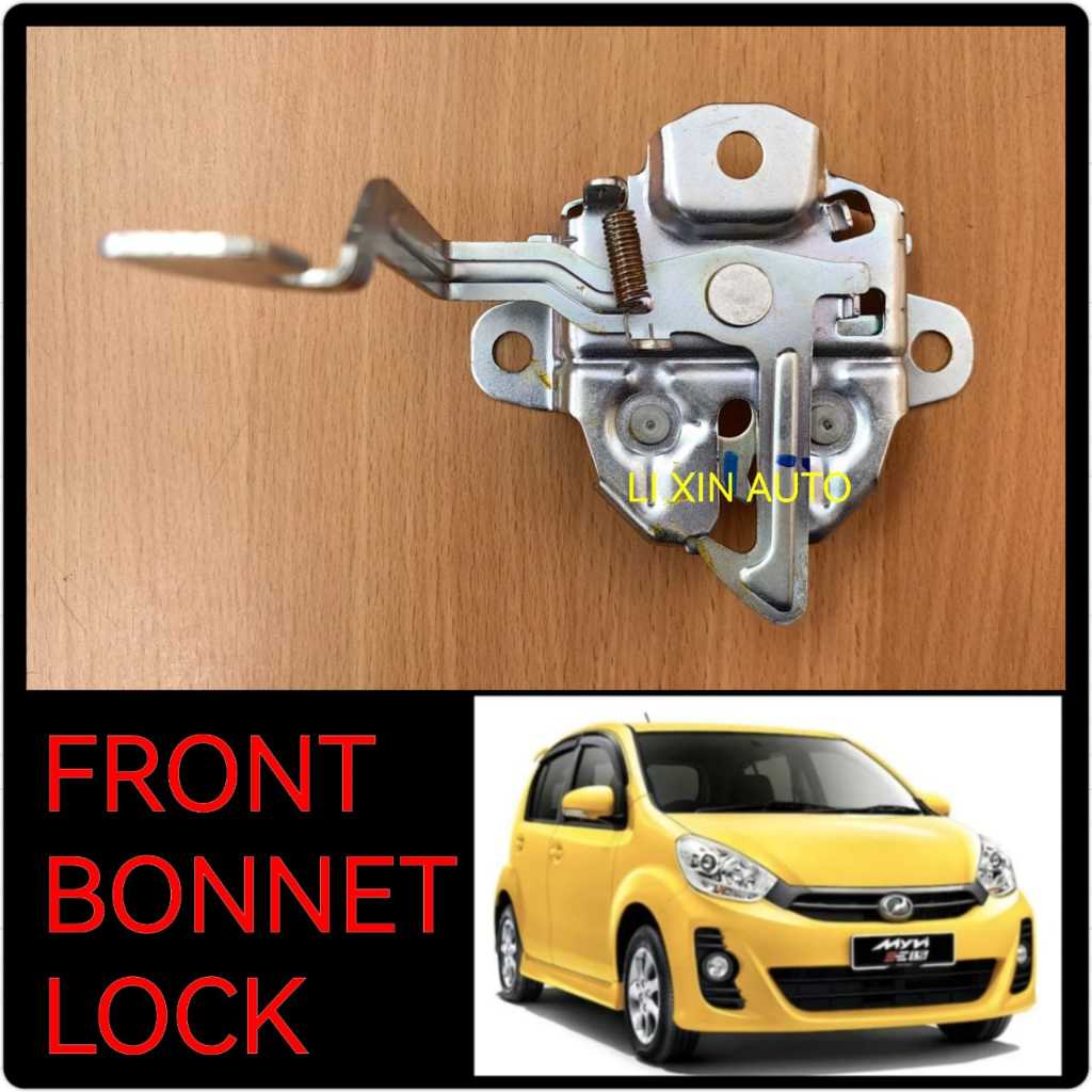 PERODUA MYVI LAGI BEST / ICON 2011-2017 FRONT BONNET LOCK | Shopee Malaysia