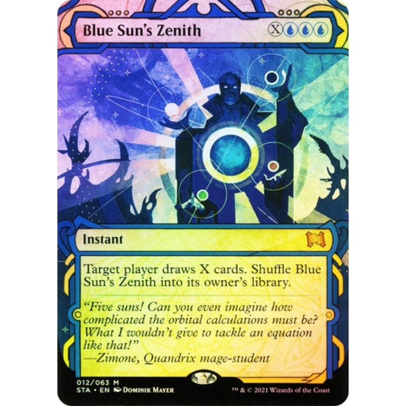 MTG - Blue Sun's Zenith (Foil) | Shopee Malaysia