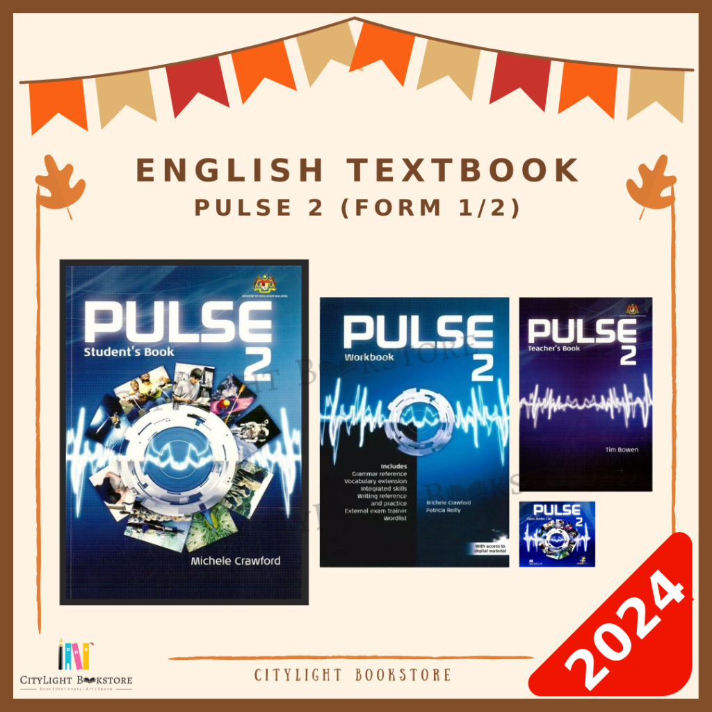 [CITYLIGHT] Textbook: Buku Teks English Pulse 2 Textbook / Workbook ...