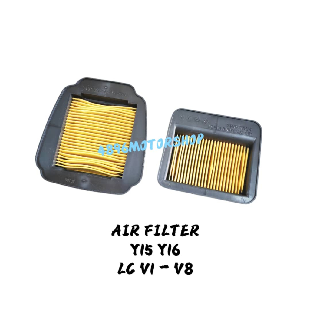 AIR FILTER YAMAHA Y15ZR Y16ZR Y15 Y16 LC135 V1 V2 V3 V4 V5 V6 V7 V8 FI ...