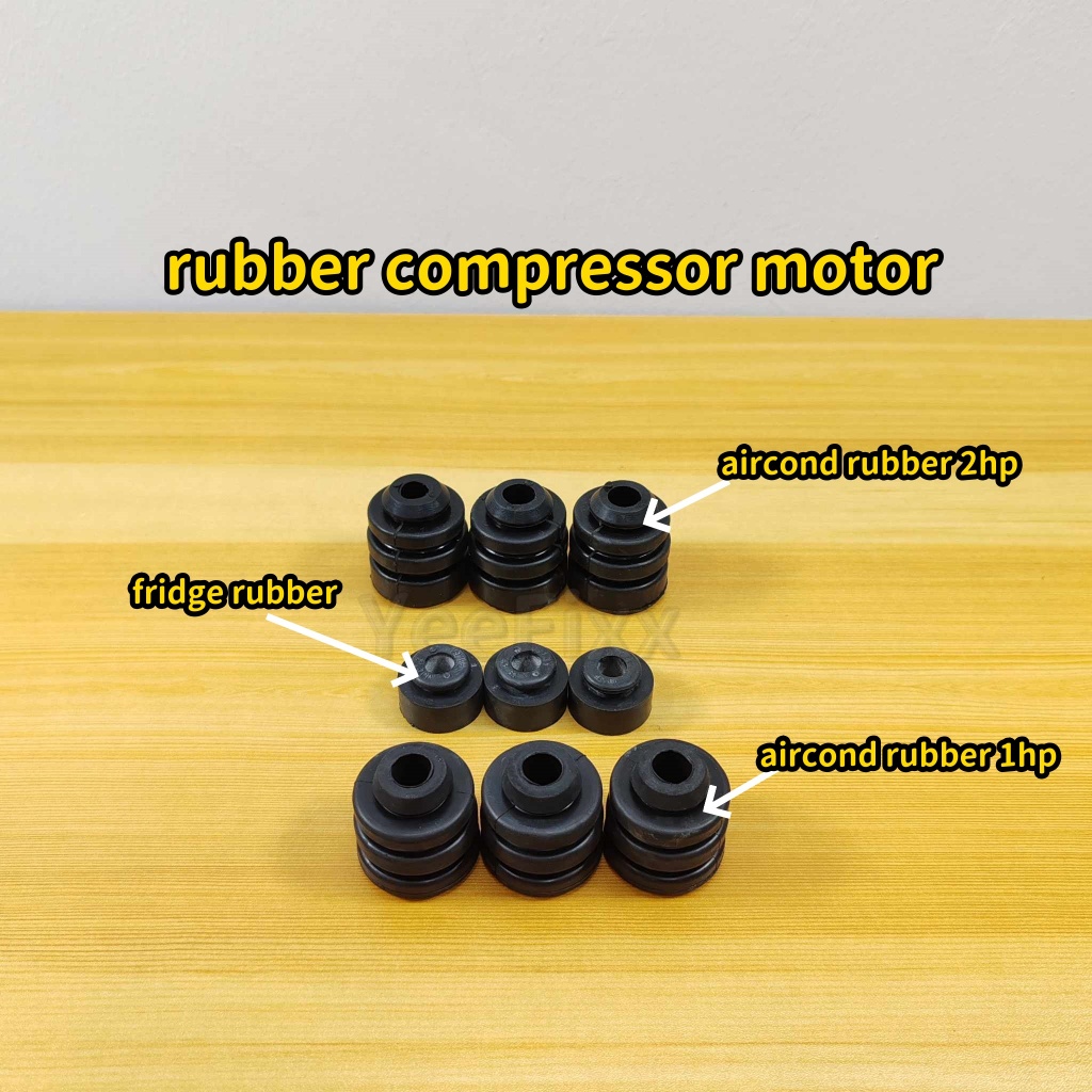 YeeFixx rubber compressor motor Aircond / fridge universal type 1hp 2hp ...