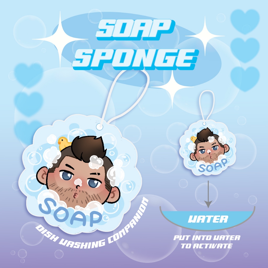 Call of Duty Soap Dish Washing Sponge By IzumiCrazyWorld | Shopee Malaysia