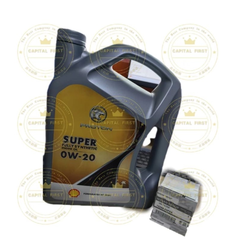 Shell proton 0w20 Super Fully Synthetic Engine Oil 4L (100%ORIGINAL ...