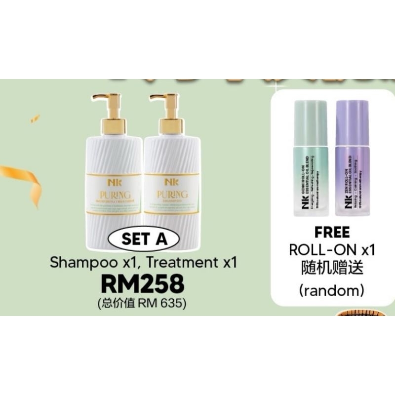 Nature key Puring Shampoo Promotion Set | Shopee Malaysia
