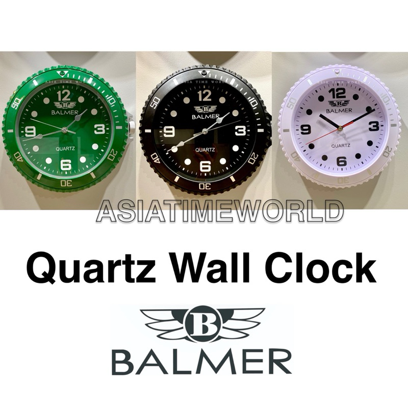 [Ready Stock] Balmer Unique Rolex Design Quartz Wall Clock | Shopee ...