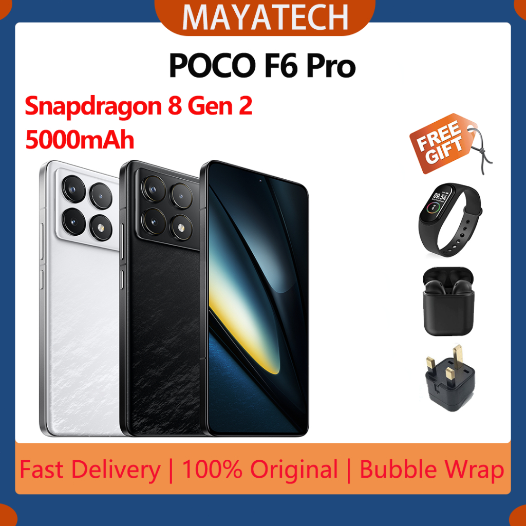 Brand New POCO F6 Pro 5G 12+256GB / 12+512GB / Snapdragon® 8 Gen 2 ...