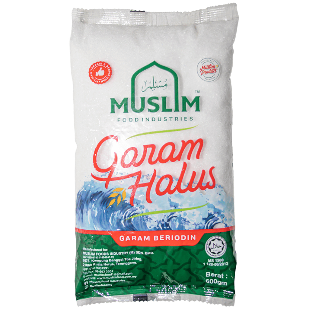Muslim Garam Halus 600G | Shopee Malaysia