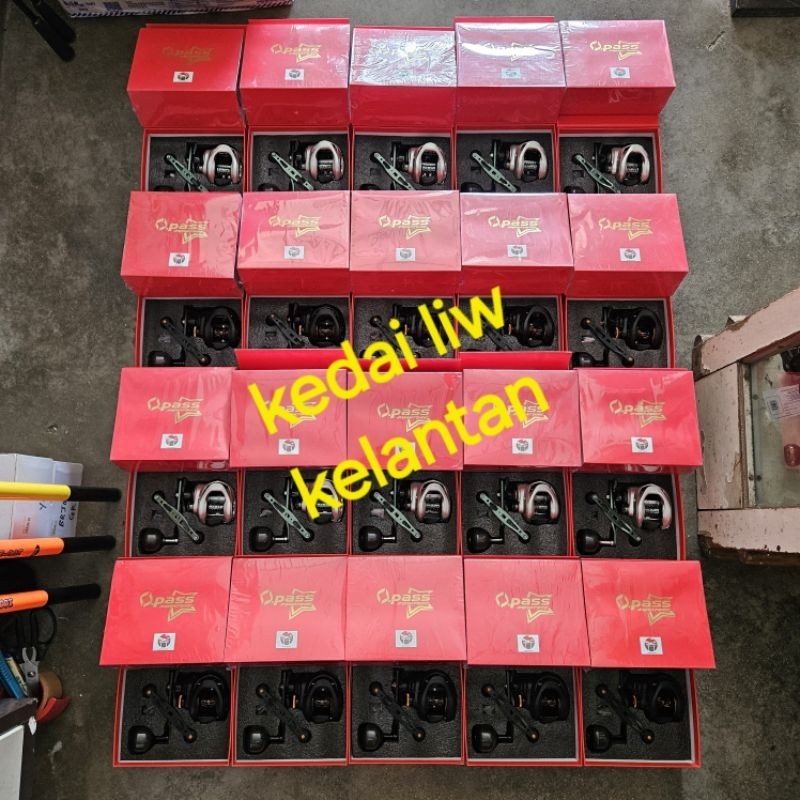 NEW OPASS CRANX MASTER 3 SW 301HG, SW 301XG Left Handle Baitcasting ...