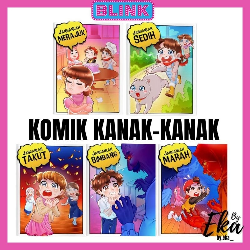 BLINK Komik Kanak-Kanak Siri Perasaan Emosi - Janganlah Merajuk ...