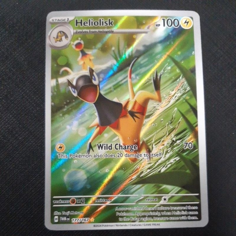 Pokemon Card TCG : SV6 Twilight Masquerade : Heliolisk 177/167 ...