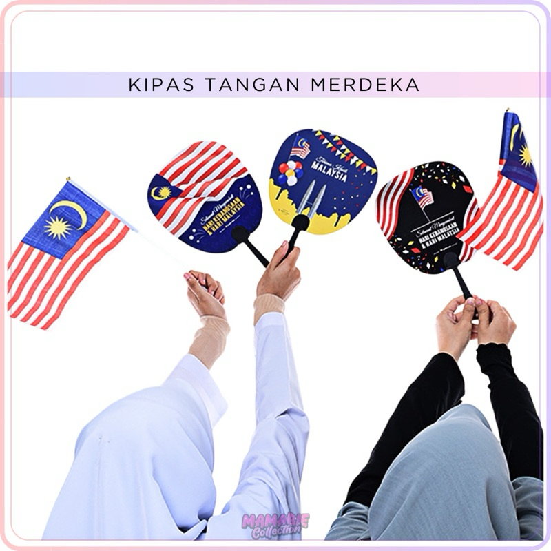 Kipas Tangan Merdeka Hand Fan Prop Hari Kebangsaan Malaysia 2024 ...