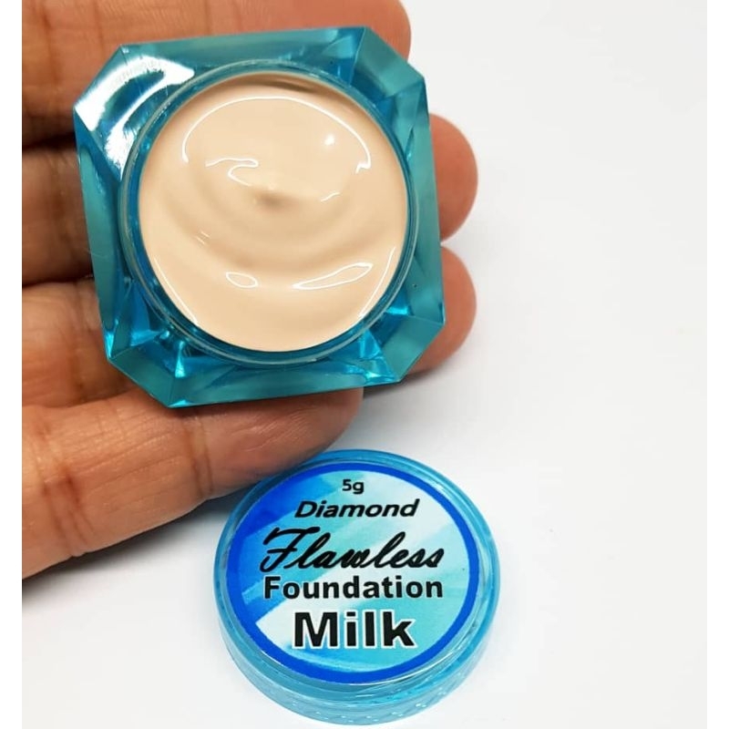 Milk Foundation Diamond 5g/ Pekat Concentrate Cream/ Tk Bercapuk/ Color ...