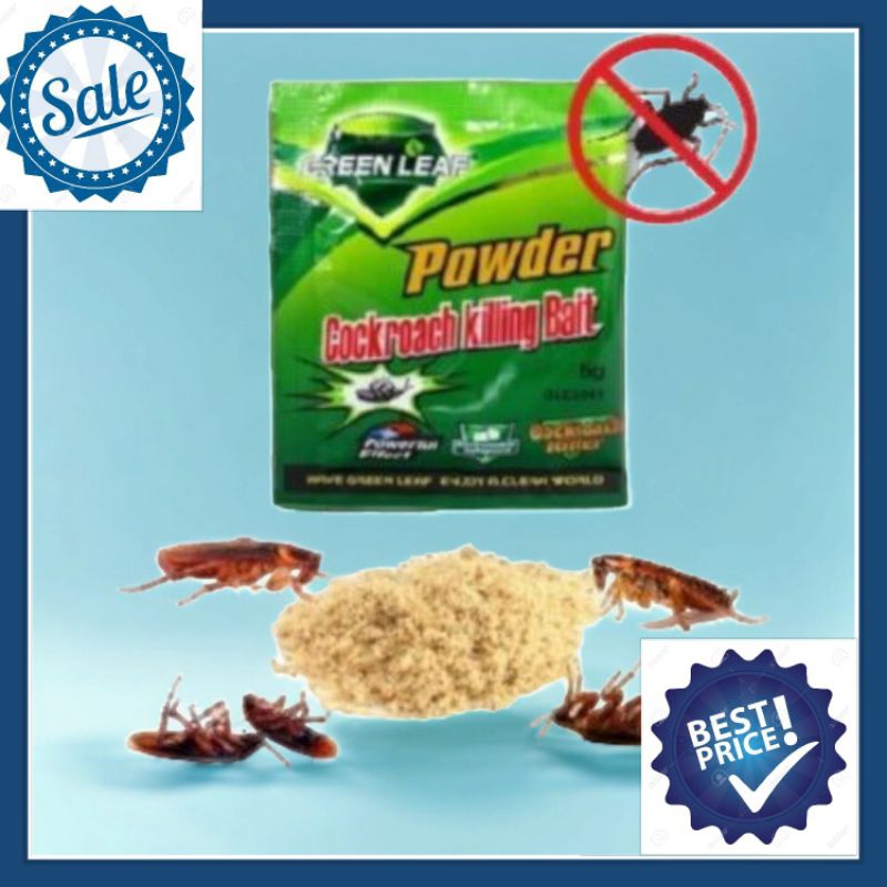 [READY STOCK] UBAT LIPAS & SEMUT GREEN LEAF POWDER COCKROACH ANTS ...