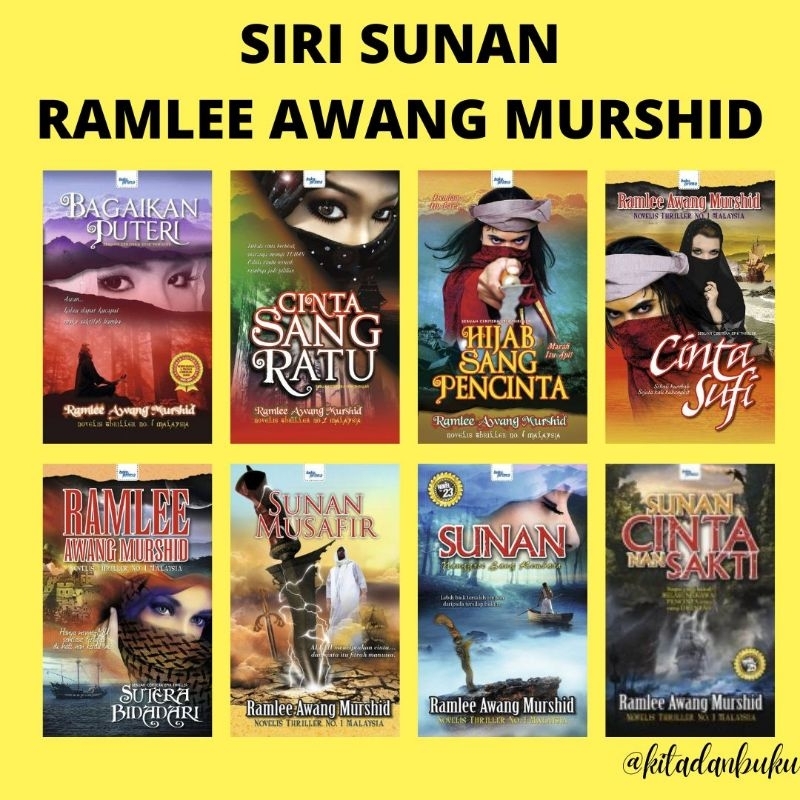 BUKU BAHARU SIRI SUNAN RAMLEE AWANG MURSHID BUKU PRIMA | Shopee Malaysia