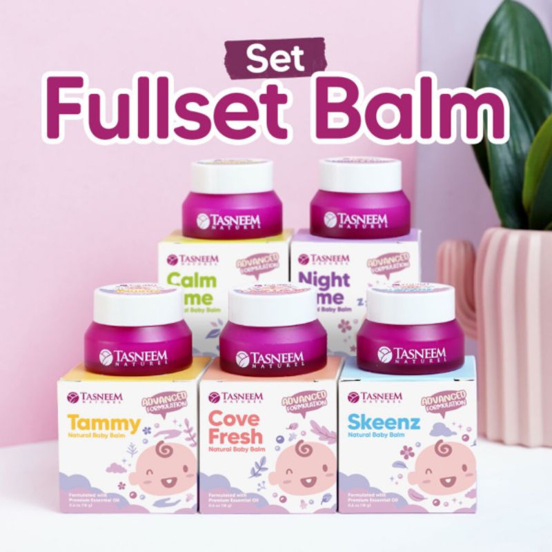 Balm Tasneem Naturel Set Newborn Tasneem Tasneem Balm Cove Fres Tammy ...