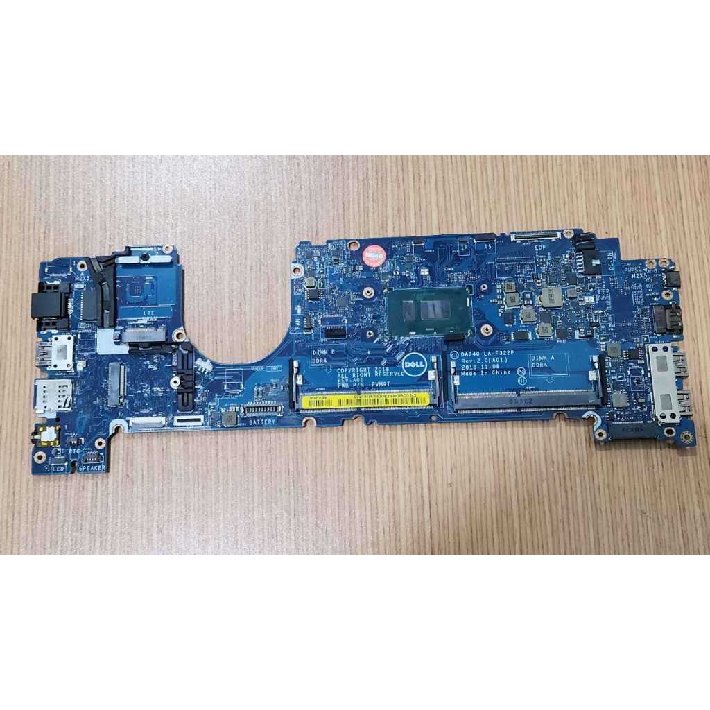 Dell Latitude 7490 E7490 14" Intel i7-8650U 1.9GHz Motherboard LA-F321P ...