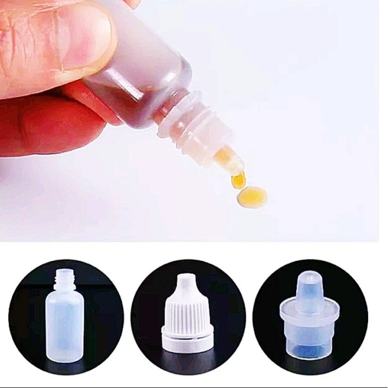 Botol Ubat Mata 10pcs 10ml Eyedrop Bottle Squeezable Empty Plastic With ...