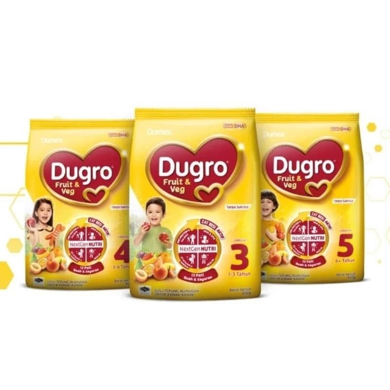 Dugro Step 3/4/5 Fruit & Veg 850g (Expired 2025) | Shopee Malaysia