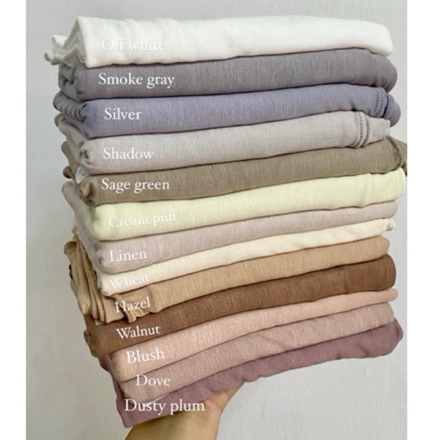 SELINA COTTON JERSEY SHAWL ️ - ELDINDA.CO | Shopee Malaysia