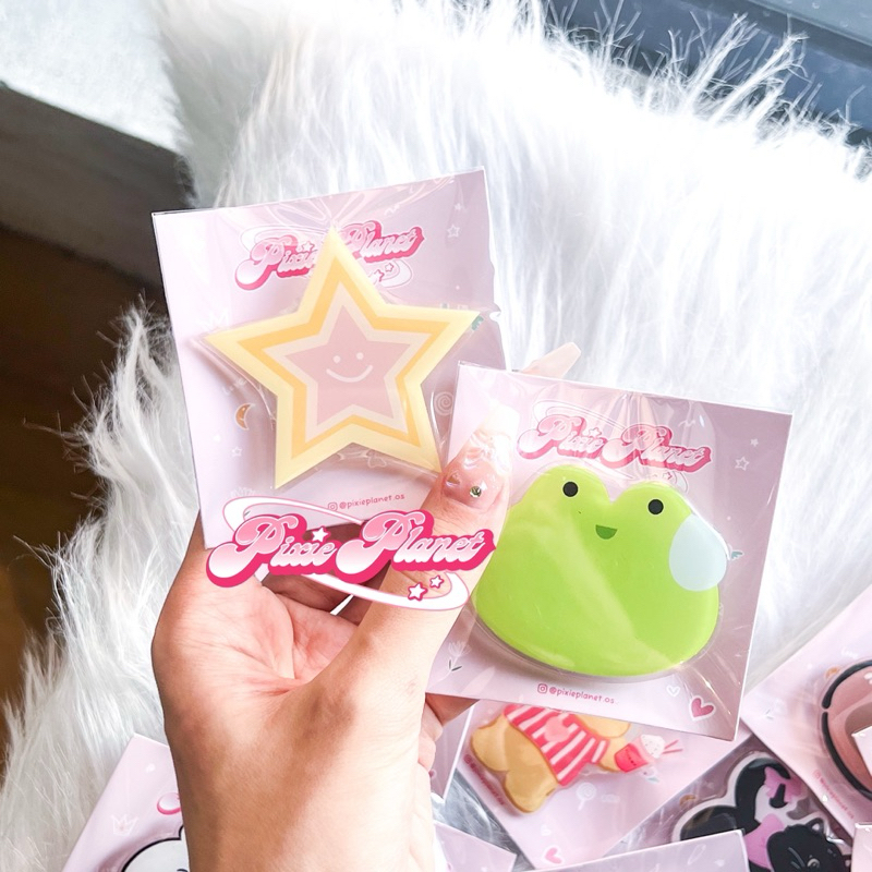 🎀 pixie planet - phone grip, pop socket, grip tok 🎀 | Shopee Malaysia