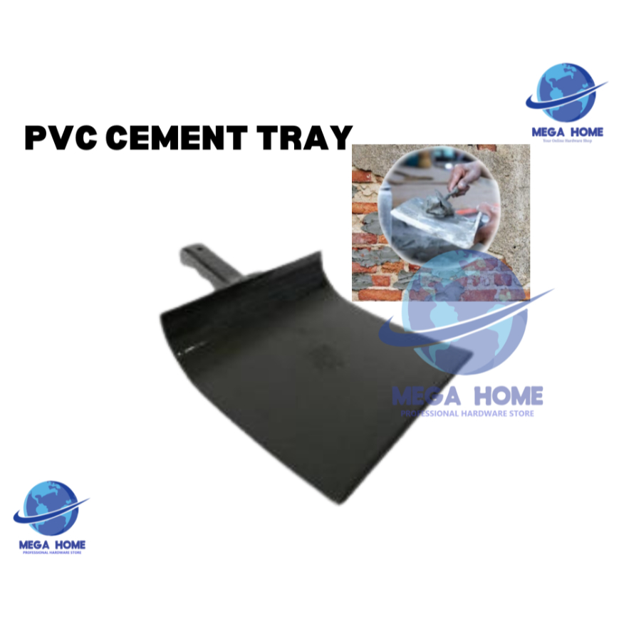 STOCKED FAST SHIPPING🔥现货速发 PVC Cement Tray Curve Tray Cement / Square ...