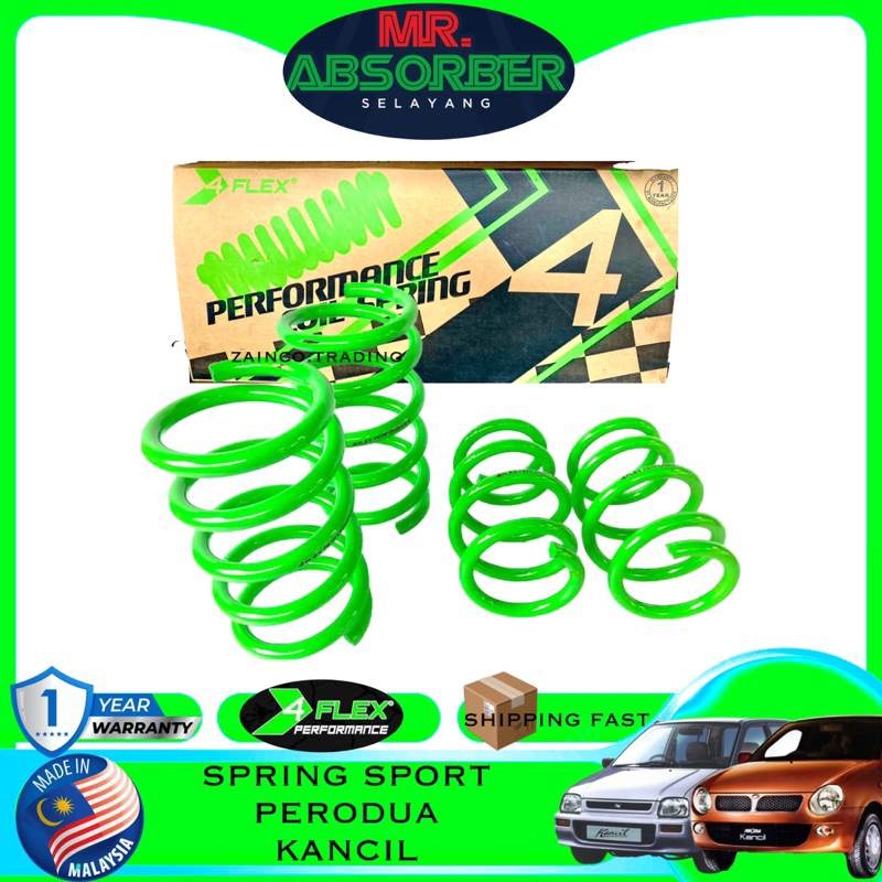 4FLEX SPRING SPORT PERODUA KANCIL / PERODUA KELISA / PERODUA KENARI ...