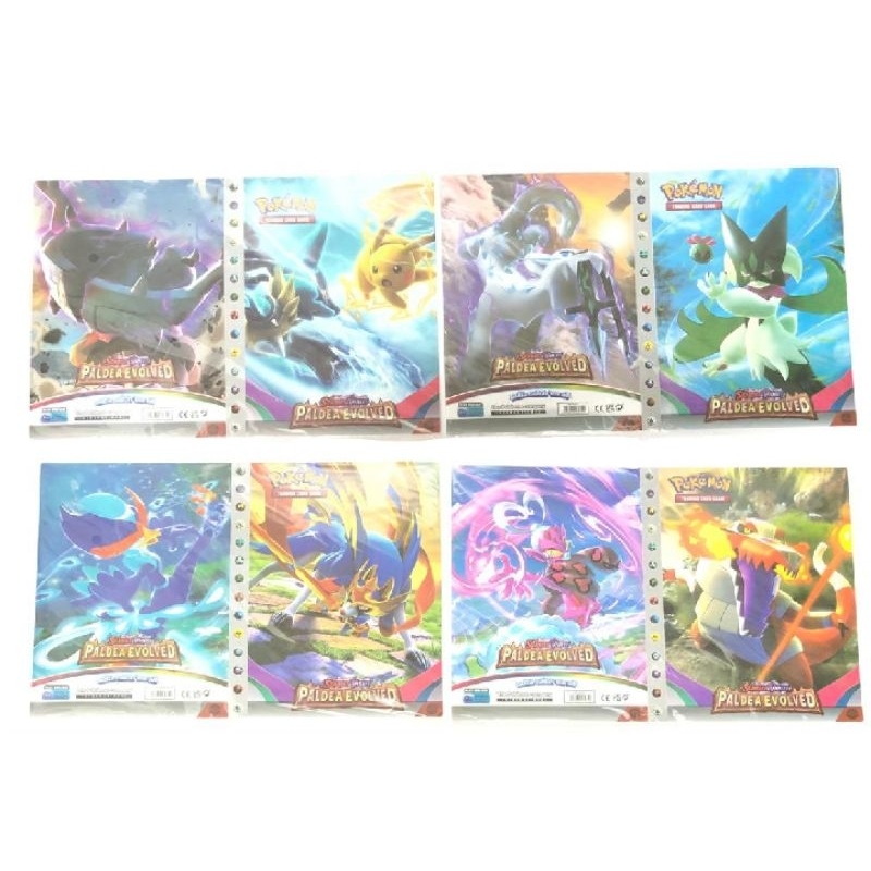 4 Pocket 72 Card Pokemon Album Book Anime Map Game Pokémon cards ...