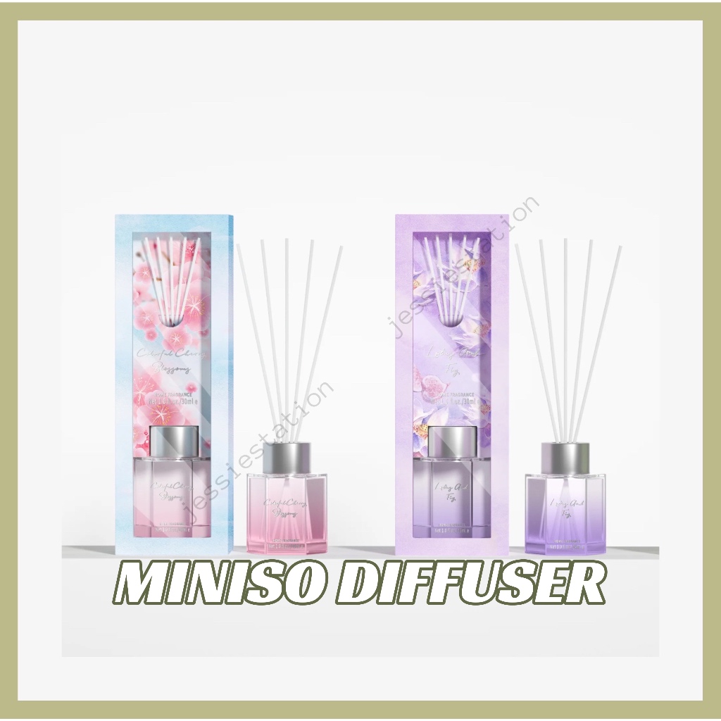 MINISO Diffuser / Flower Joy Series Reed Diffuser 40ml | Shopee Malaysia