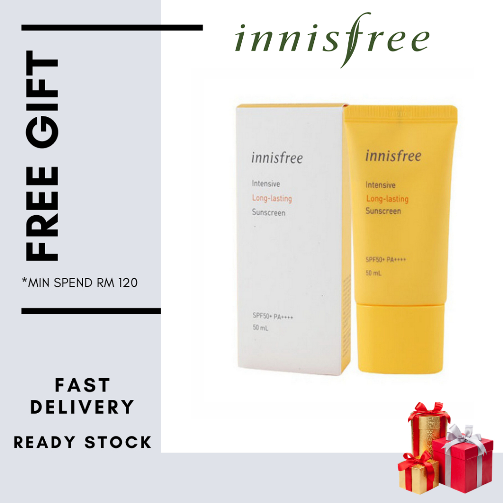 INNISFREE INTENSIVE TRIPLE SHIELD SUNSCREEN SPF 50 50ML | Shopee Malaysia