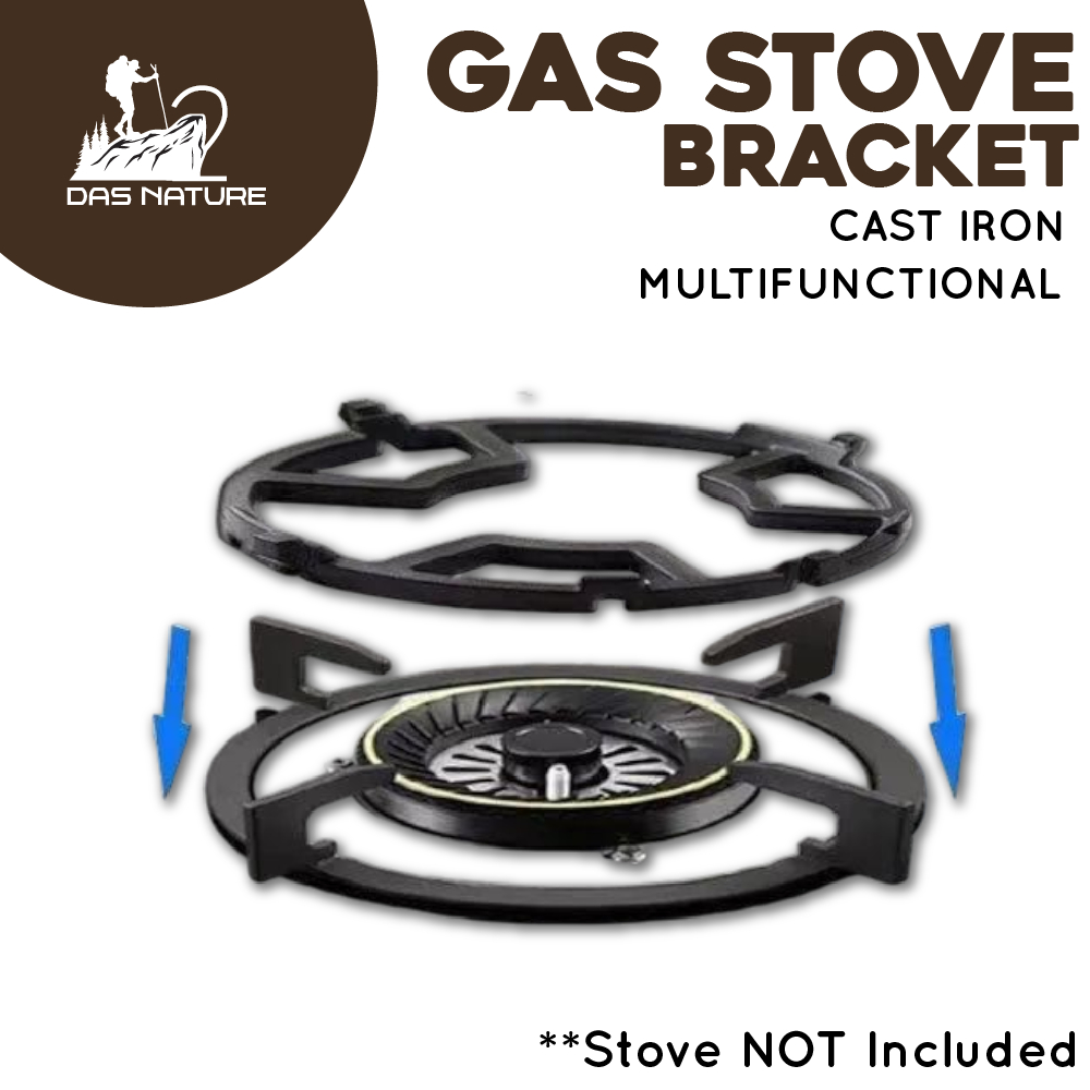 Bracket Gas Stove Universal Kitchen Cast Iron Frying Pan Cookware Non ...