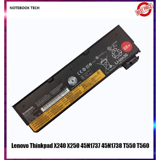 Replacement Laptop Battery Lenovo Thinkpad X240 X250 45N173N1738 T550 ...