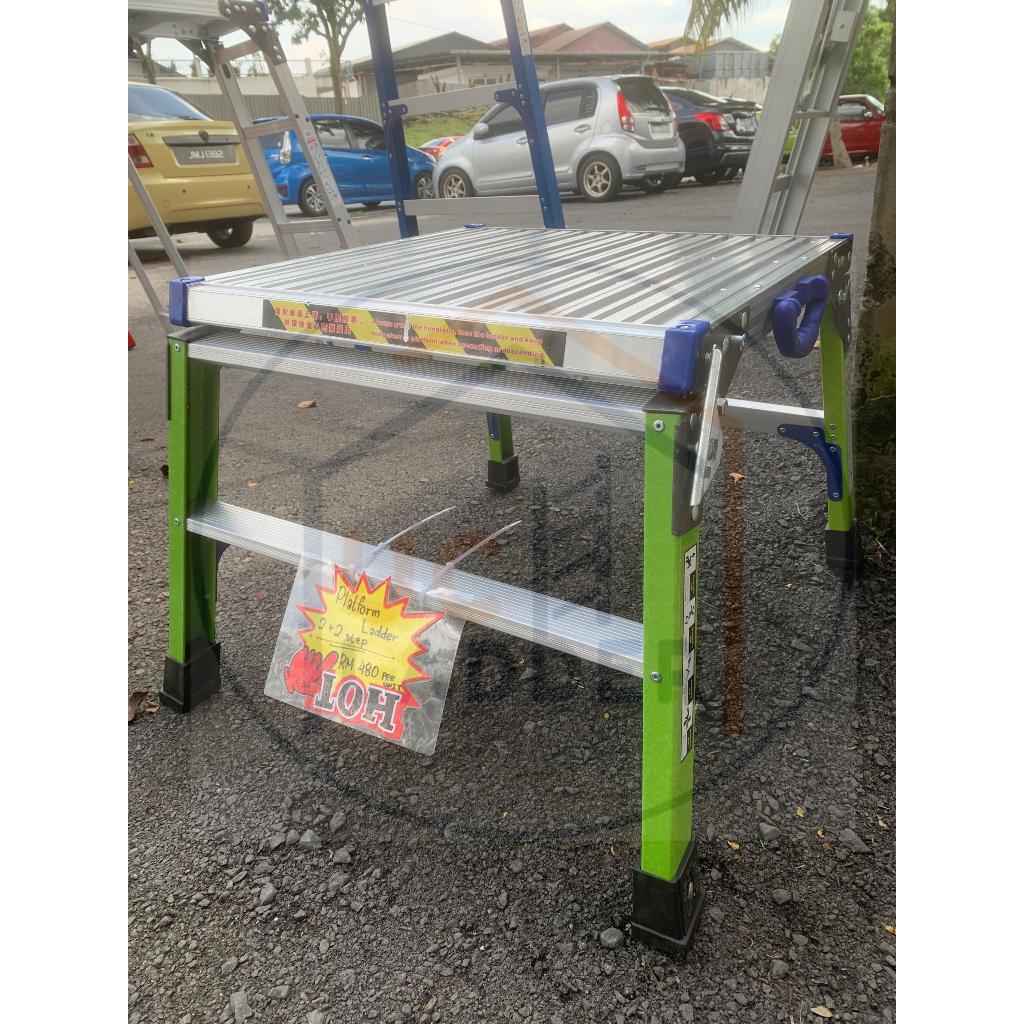 [UC Hardware] Fibre Glass Foldable Bench Step Ladder With Platform 2+2 ...
