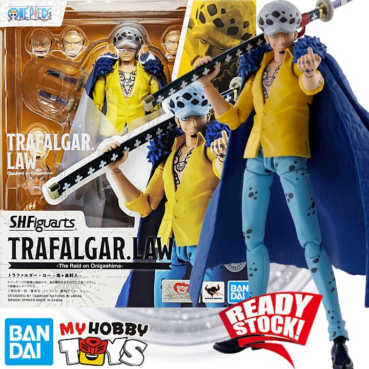 Bandai Spirits S.H.Figuarts One Piece - SHF Trafalgar Law ( The Raid on ...