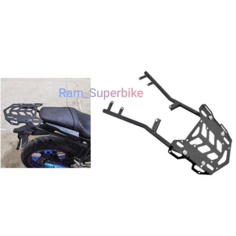 MT-15 Monorack MT15 2018-2020 Top Box rear support luggage rack saddle ...