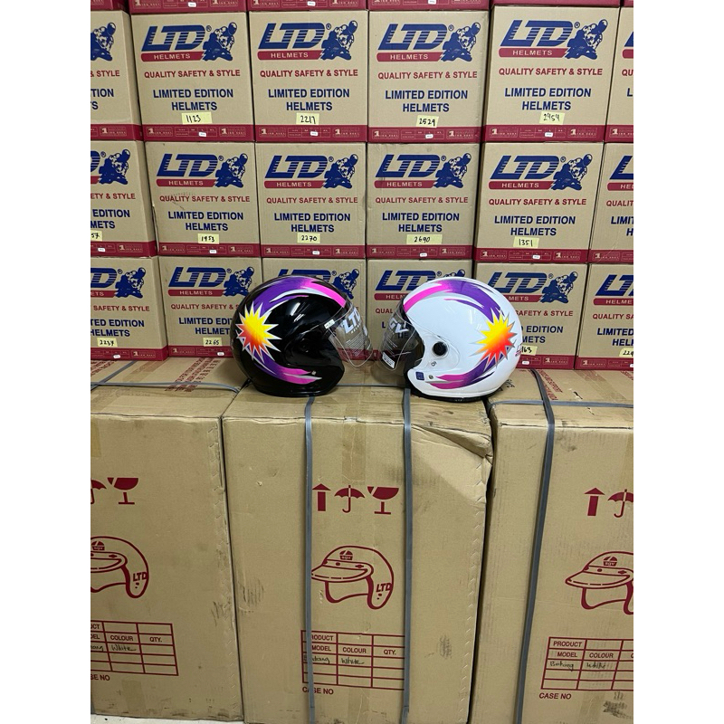 LTD Bintang Limited Edition 2023 Warna Hitam Helmet Ada nombor Siri ...