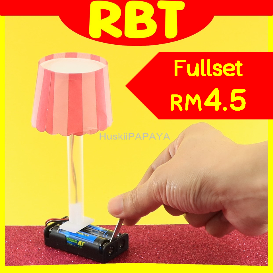 RBT Lampu Meja Tidur Mini DIY / Table LED Lamp School RBT Science ...