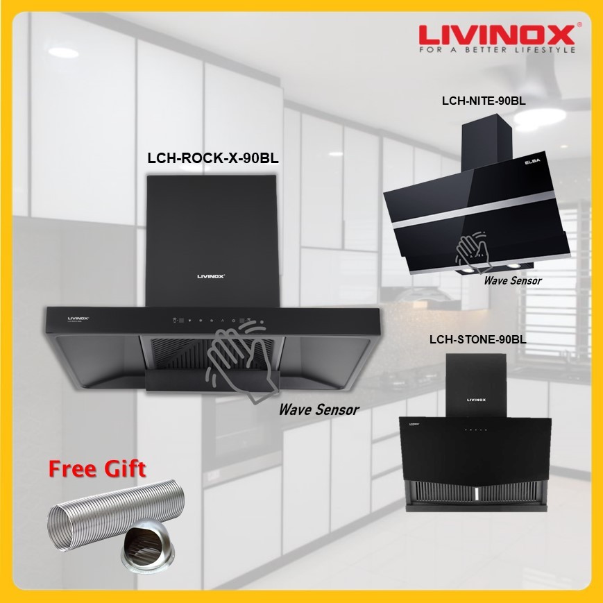 LIVINOX TOUCHLESS SMART Cooker Hood Chimney Hood Cooker Hood | Shopee ...
