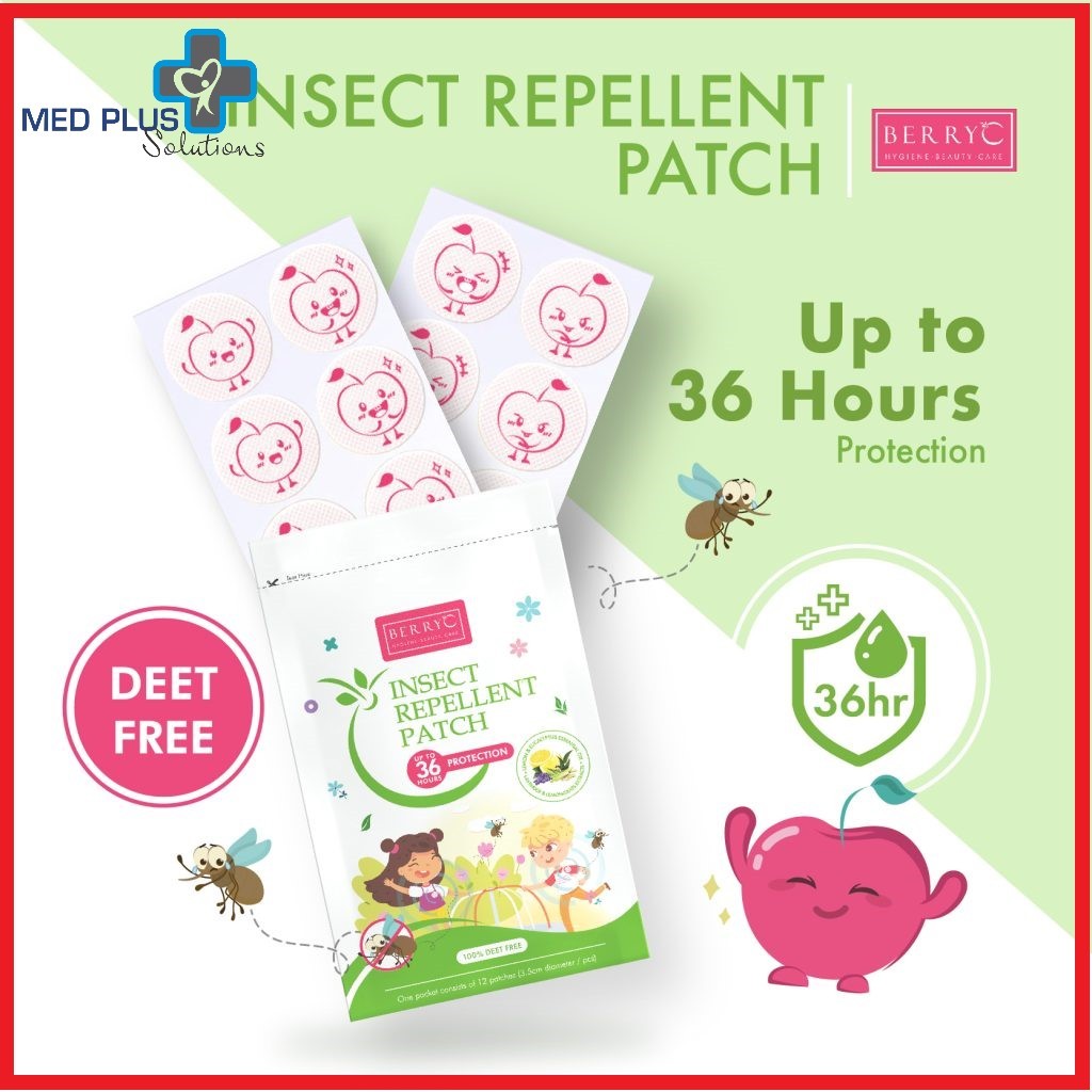 Berry C Insect Repellent Patch (E:9/2025) | Shopee Malaysia