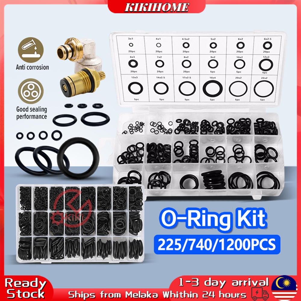 225Pcs Professional Watertightness Auto Repair Tools Seal Ring Set ...