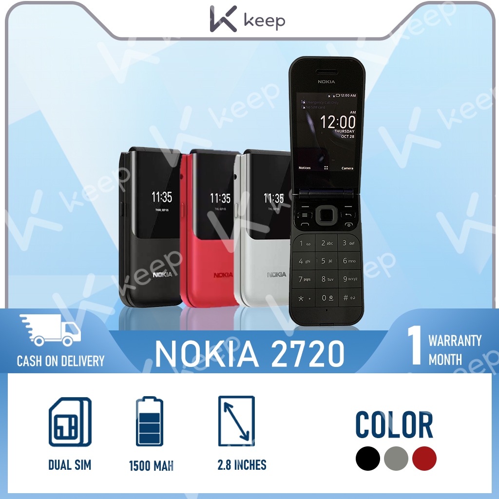 HP 2720 Flip Phone 2G Dual SIM Button Phone | Shopee Malaysia