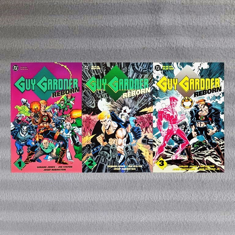 Guy Gardner Reborn 3/3 (Complete Set) DC Comics (Gerard Jones, Joe ...