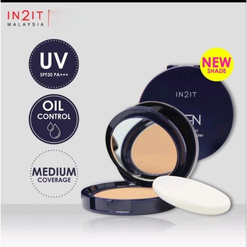 IN 2 IT MEN Men Oil Control Pressed Powder Tan MOP M201/M101/M301(Exp ...