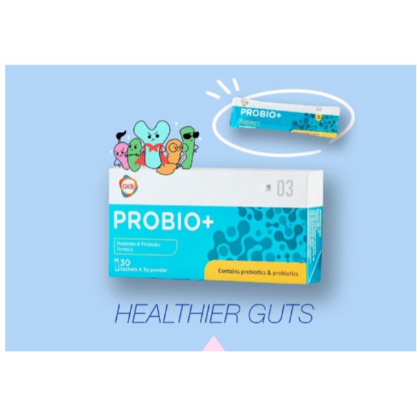 [SHIPIN24H] GKB Probio+ (Probiotics & Prebiotics Formula) 3g x 30 ...