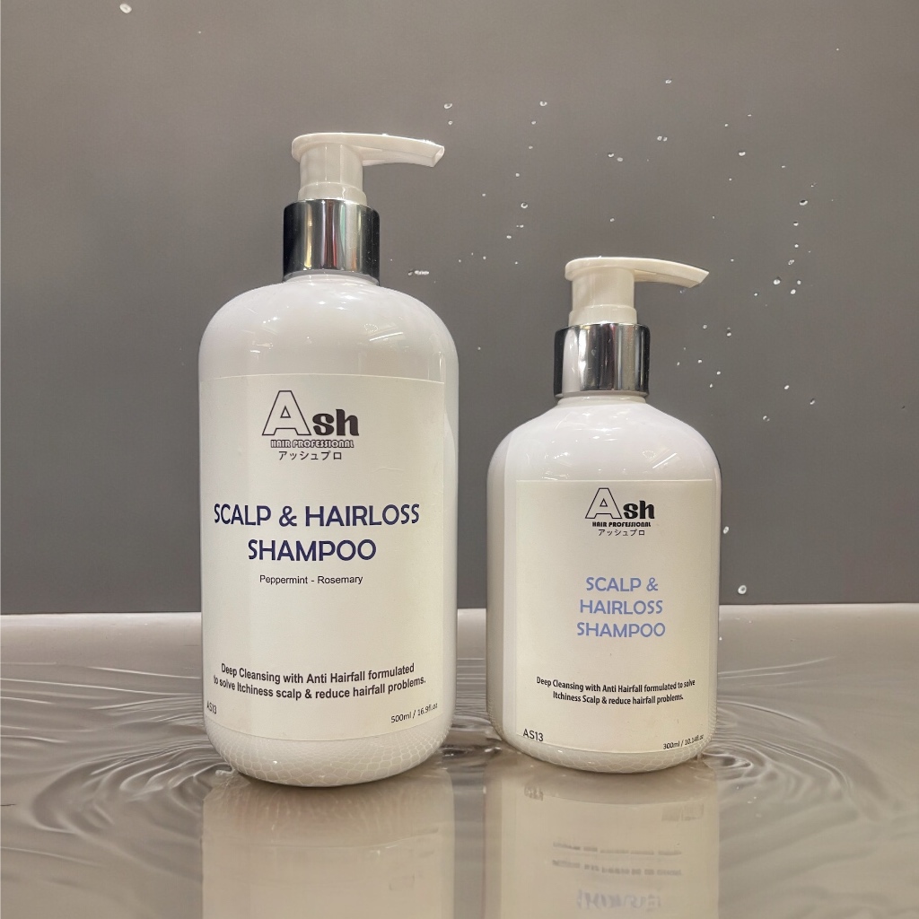 ASH Japan Scalp & Anti-Hair Loss shampoo 300ml & 500ml | Shopee Malaysia
